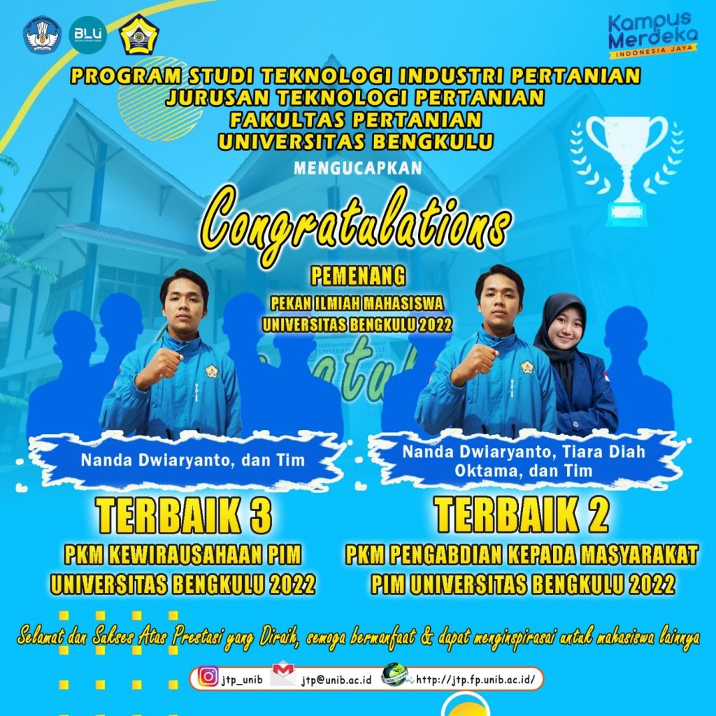 WIDIA YULANDA AND TEAM WON 3RD PLACE IN THE SCIPER-FORC NATIONAL LEVEL ...