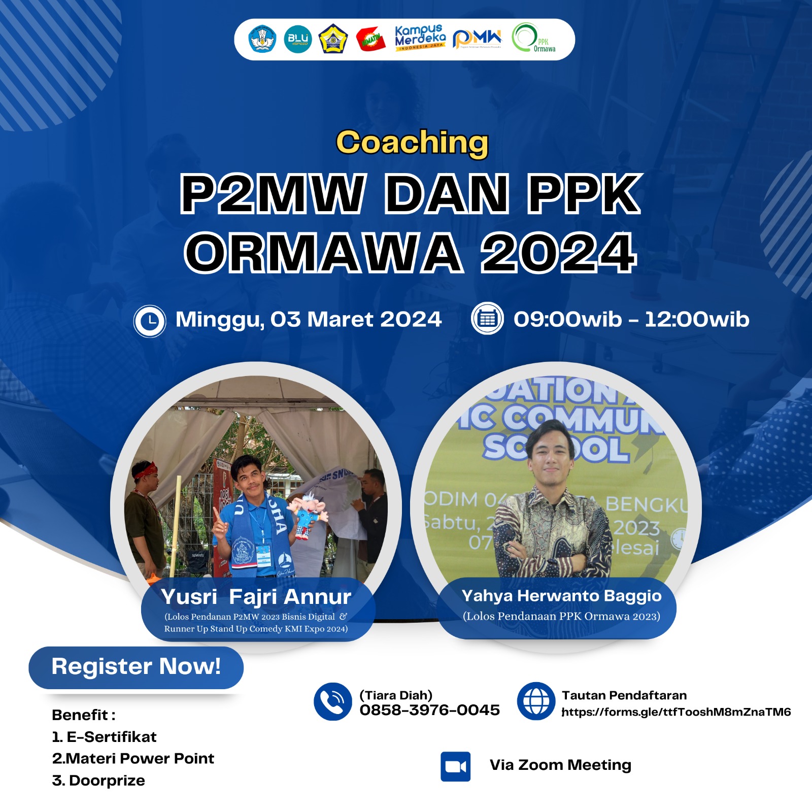 Coaching P2MW & PPK ORMAWA - Agricultural Industry Technology Student ...
